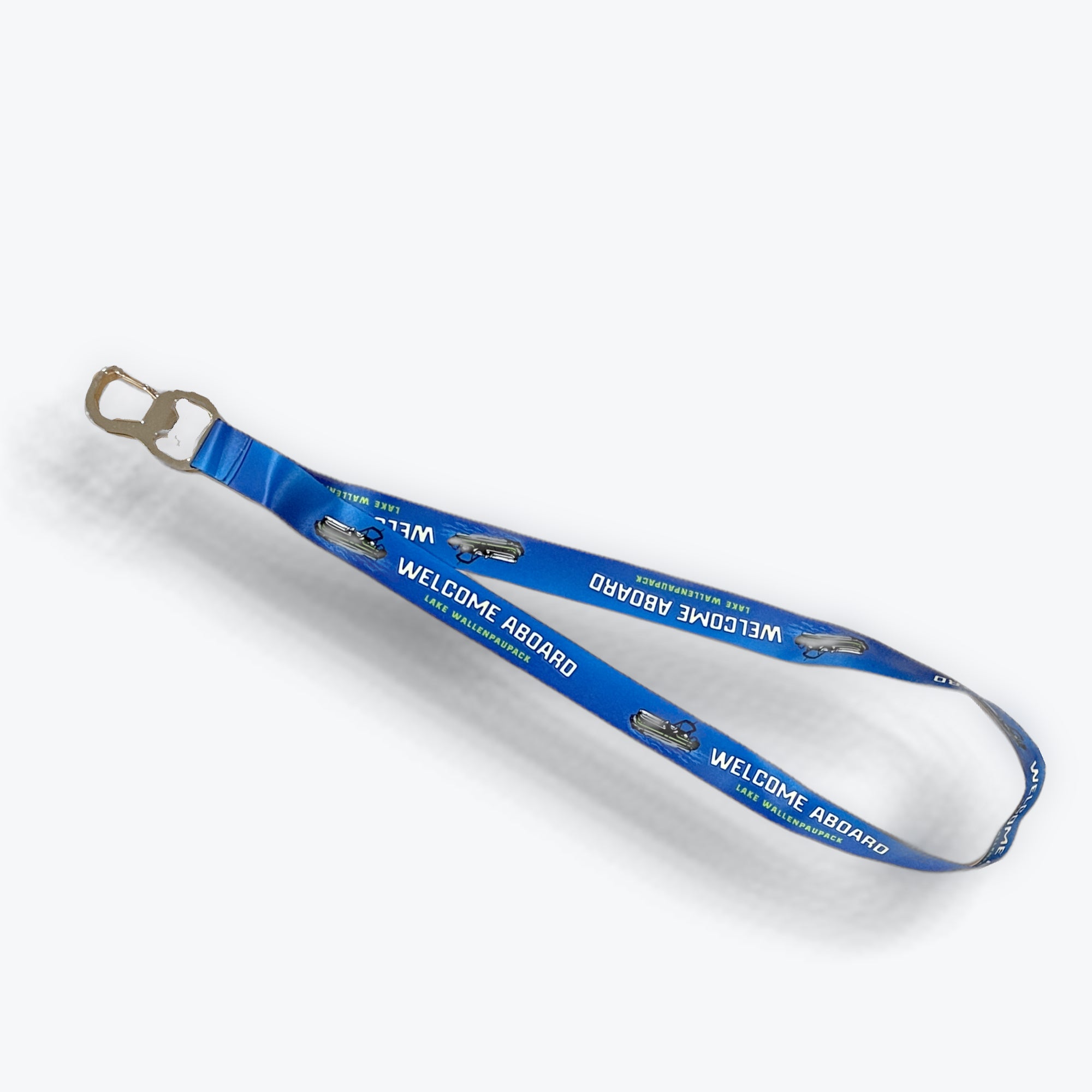 Welcome Aboard Bottle Opener Lanyard | Lake Art