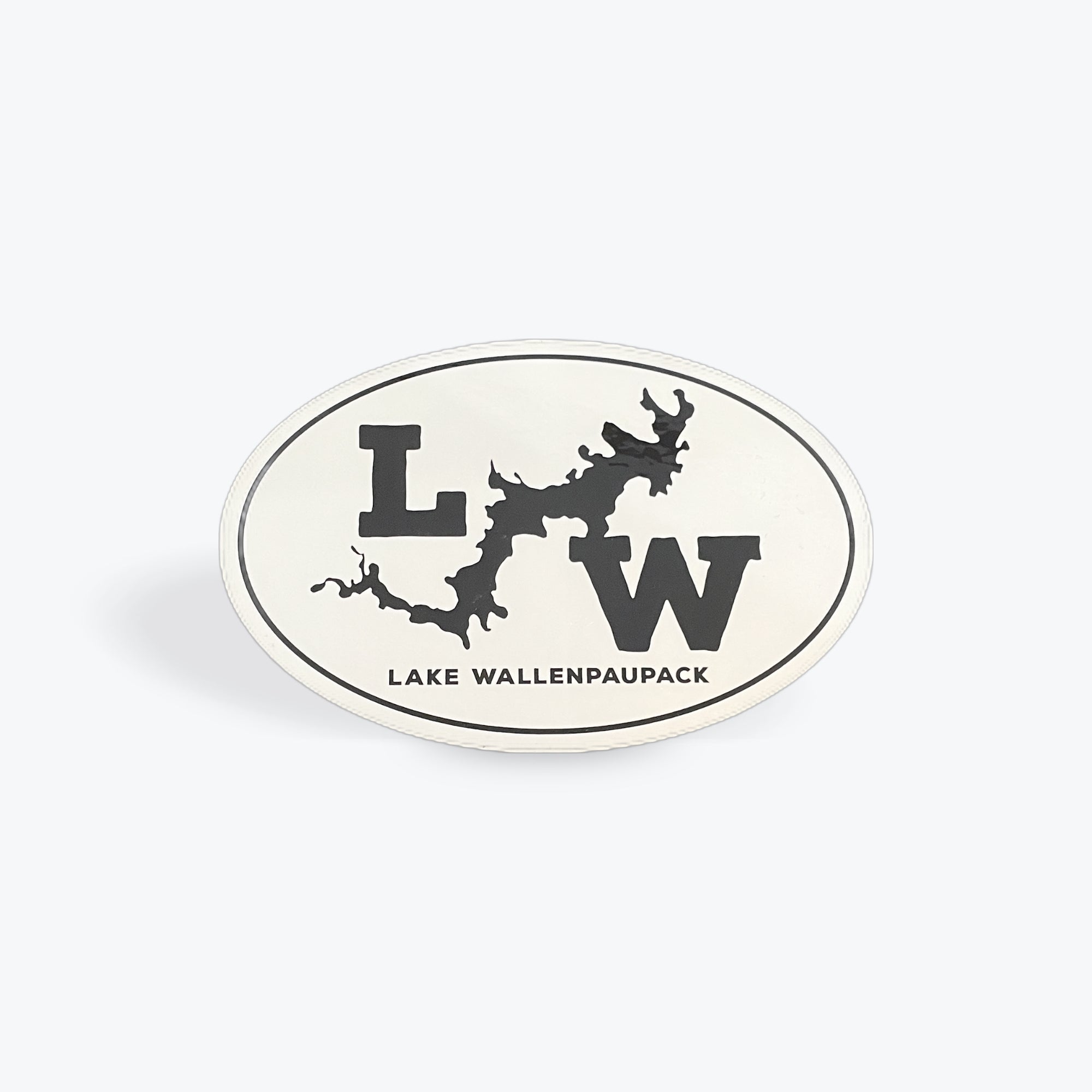 Oval LW Sticker | Lake Art