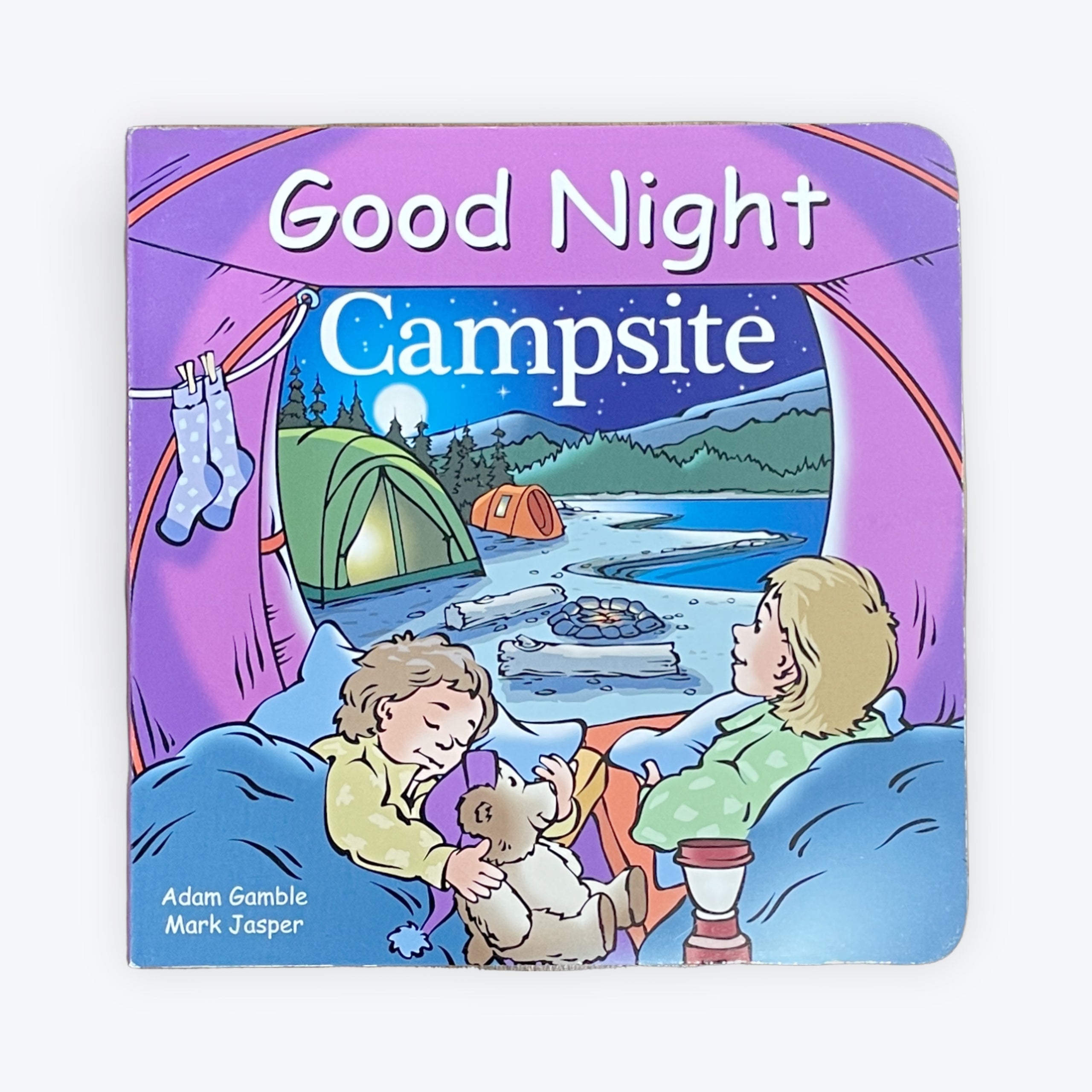 Good Night Campsite | Lake Art